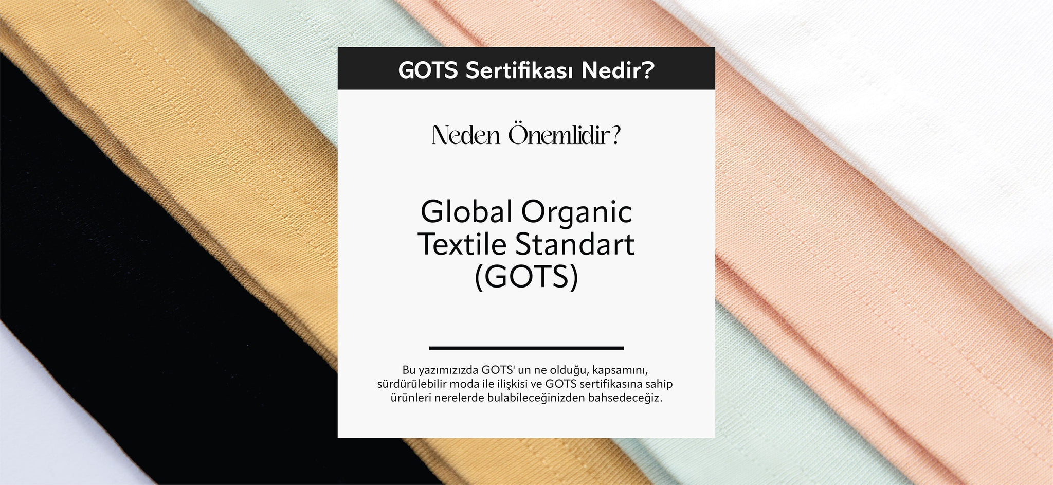 What is GOTS Certificate? Sustainable Fashion and Organic Textile ...