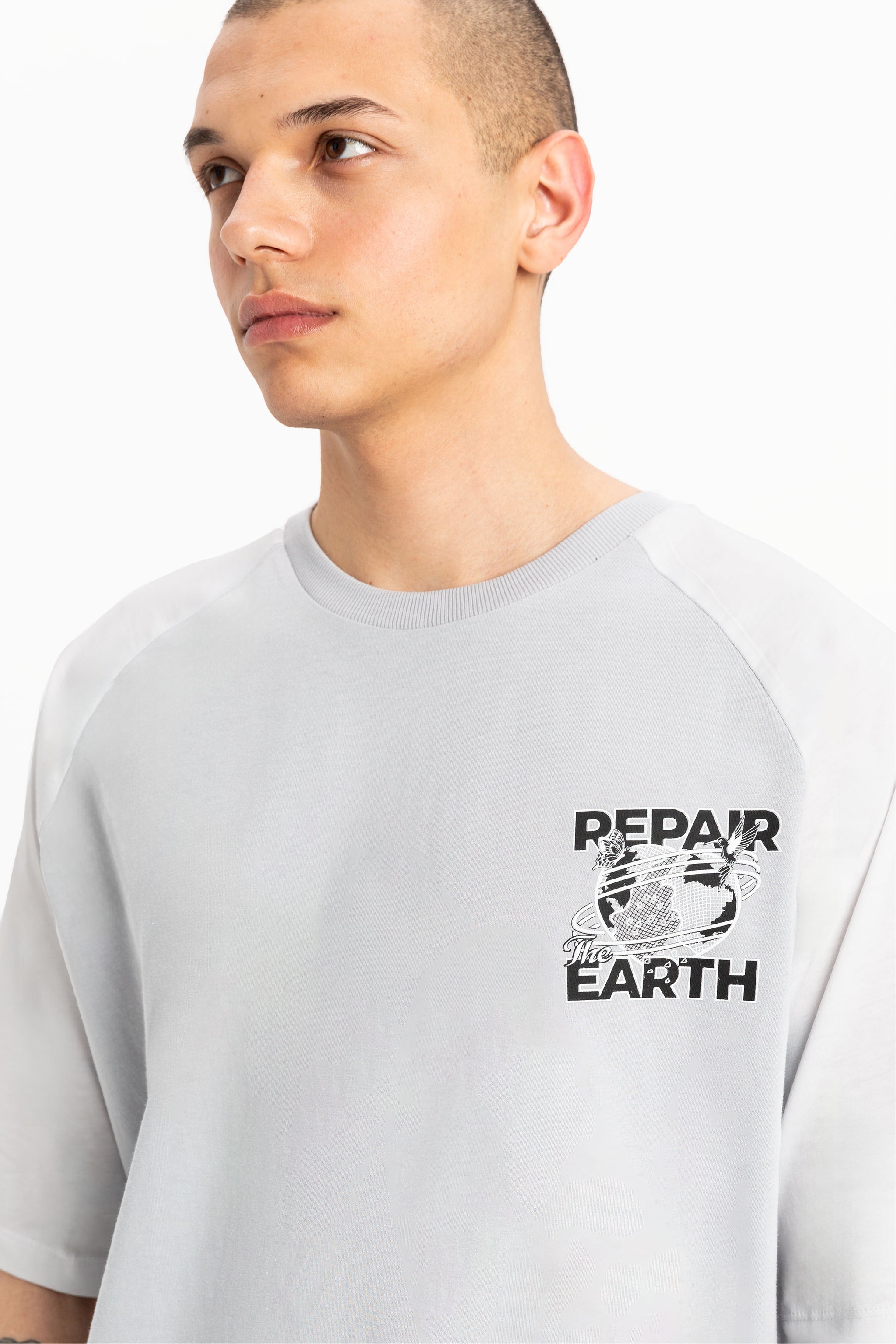 Repair Earth Erkek Oversize Tee